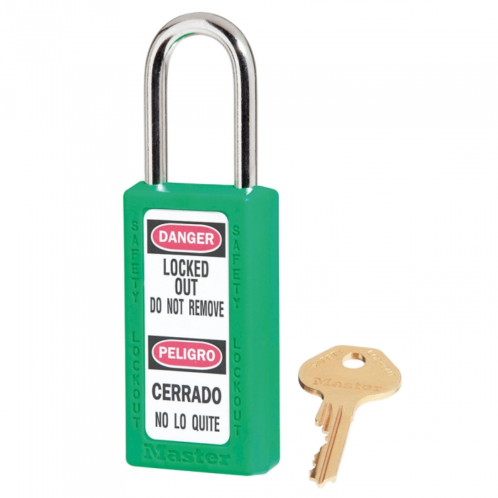 Compre su CANDADO MASTER LOCK TERMOPLASTICO VERDE DE 6 PASADORES ARCO ...