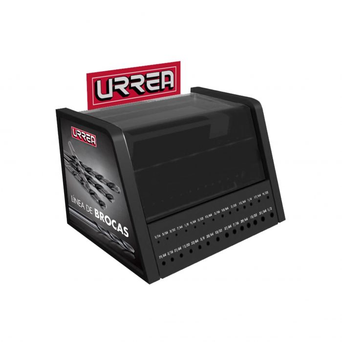 Compre su DESPACHADOR URREA EXBROCAP DE BROCAS PREMIUM CON 610 PIEZAS ...