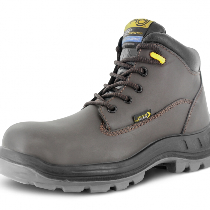 Compre su ZAPATO CLIFF BORCEGUI DIELECTRICO CAFÉ C/C POLIAMIDA SUELA DE ...