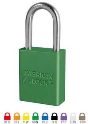 Compre su CANDADO MASTER LOCK DE SEGURIDAD DE ALUMINIO VERDE ANCHO DE ...