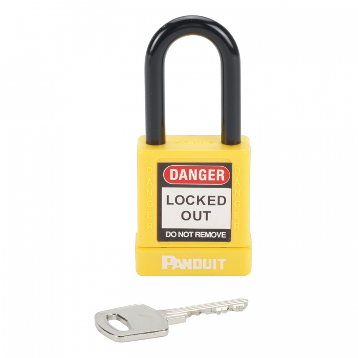 Compre su Candado Panduit Psl8 Amarillo No Conductor Cuerpo de 1.58 In ...